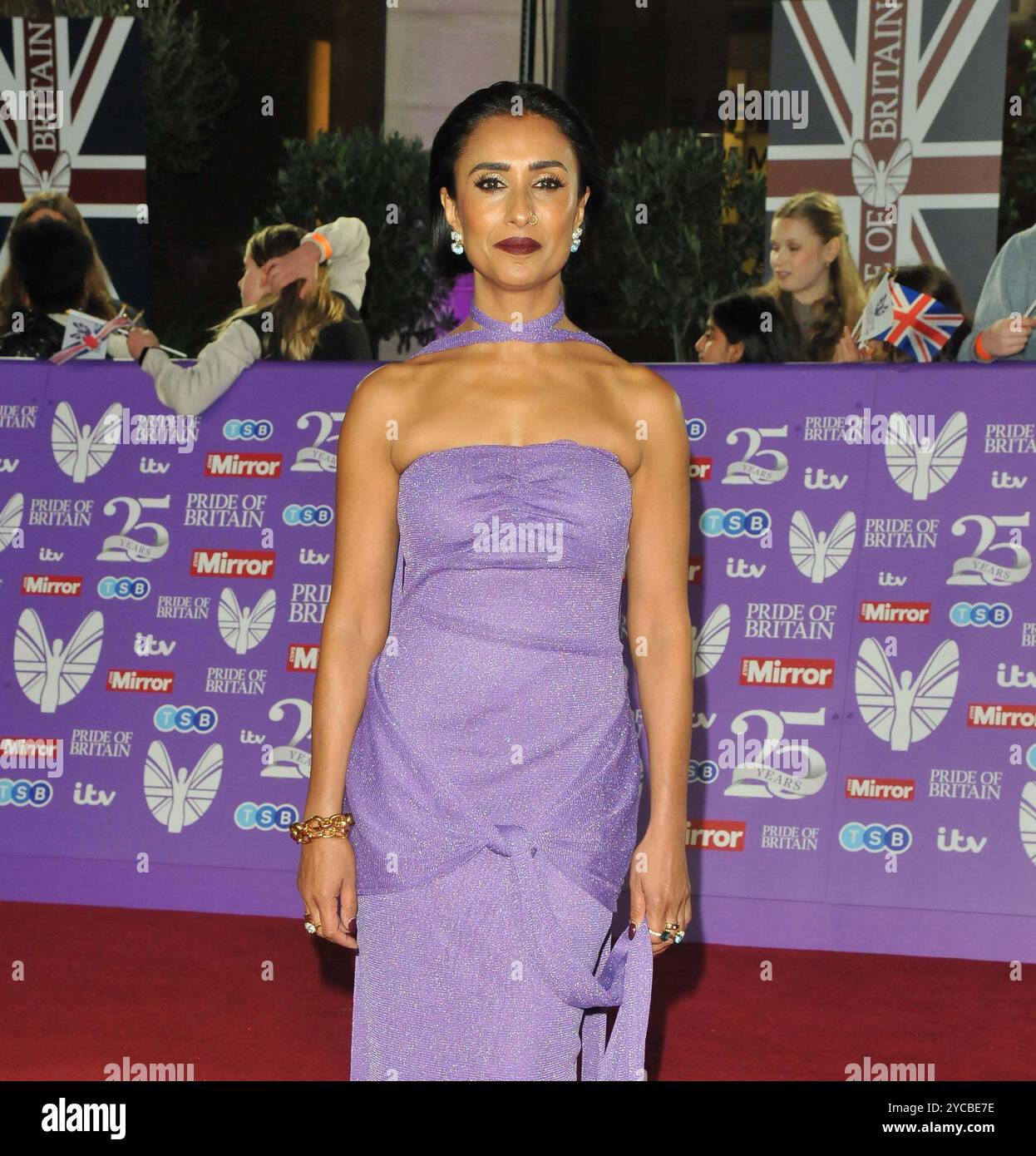 London, UK. 21st Oct, 2024. Anita Rani at the Pride of Britain Awards ...