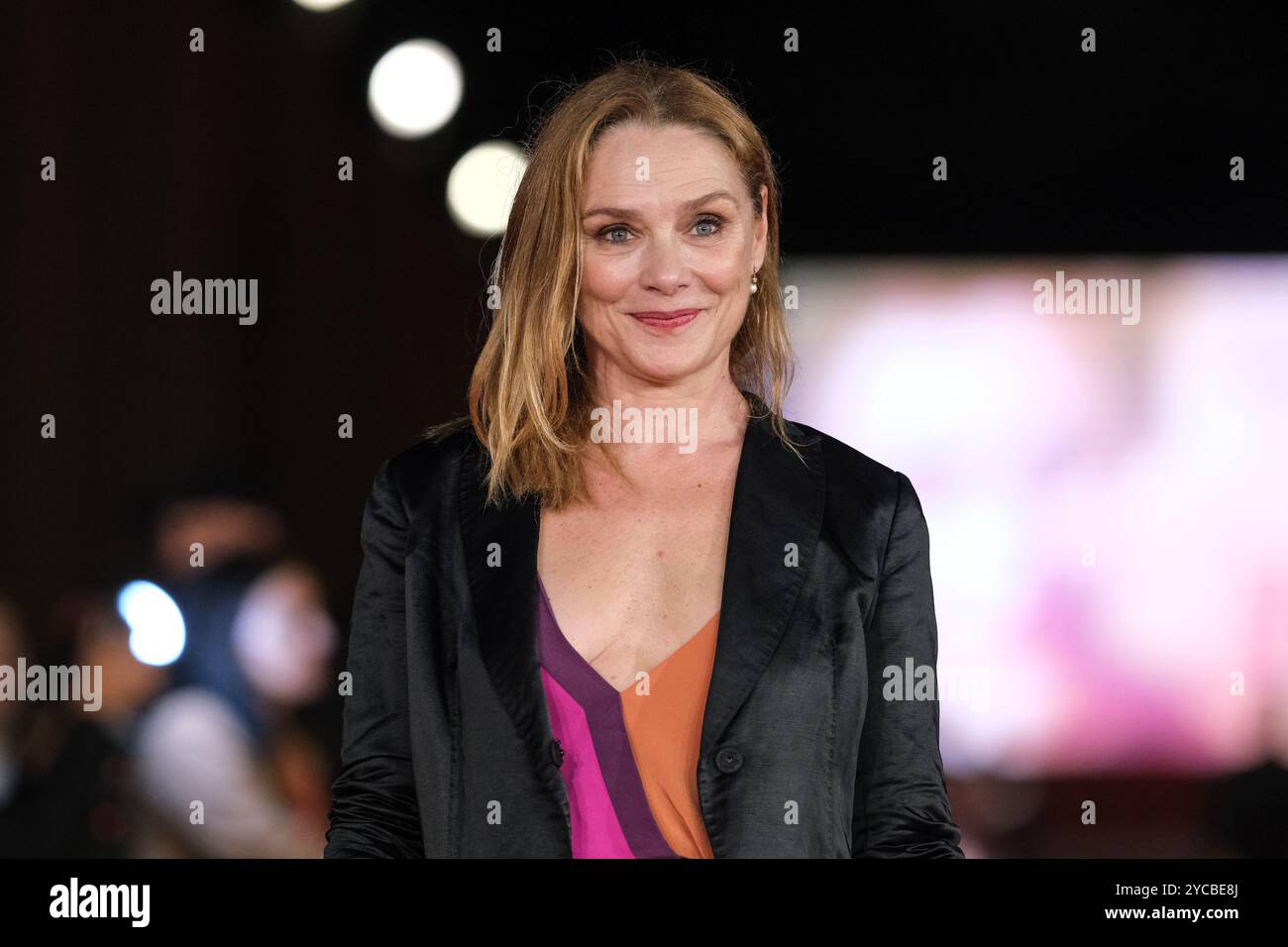 Fabrizia Sacchi attends the red carpet for “Unita” during the 19th Rome ...