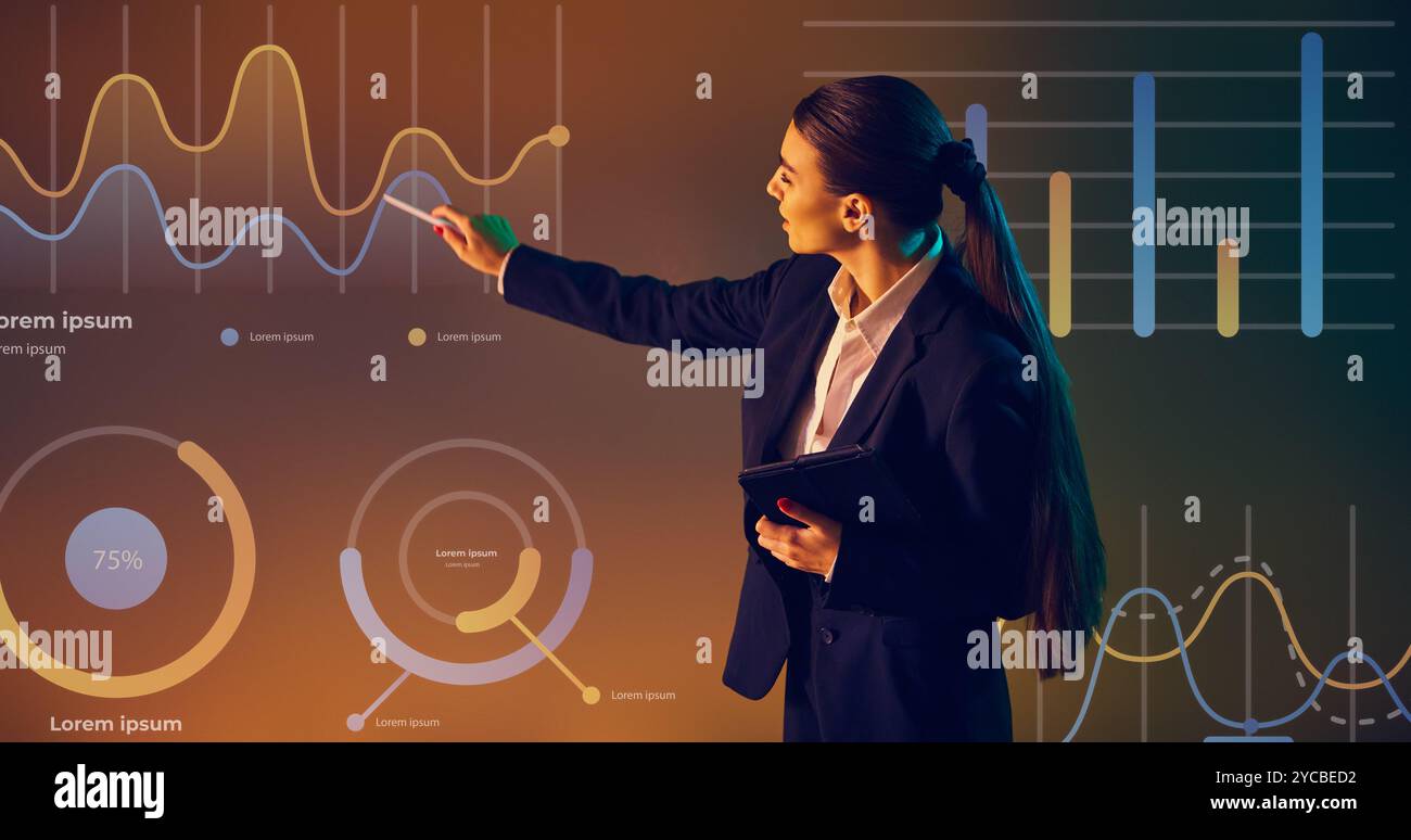 Graphical presentation speech hi-res stock photography and images - Alamy