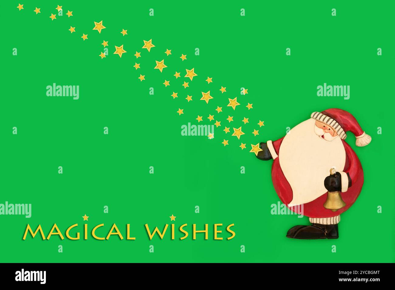 Santa and stars hi-res stock photography and images - Alamy
