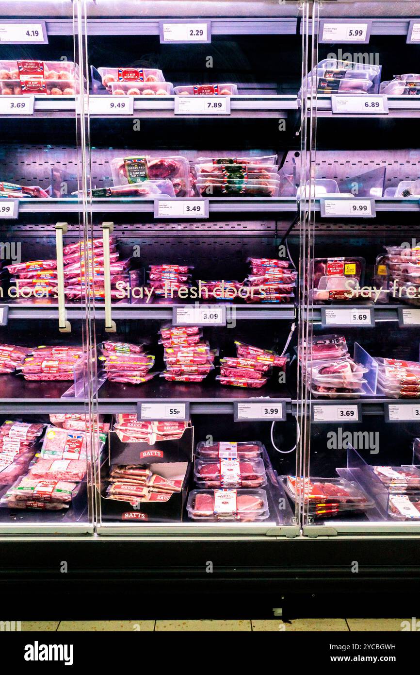 Food display chiller hi-res stock photography and images - Alamy