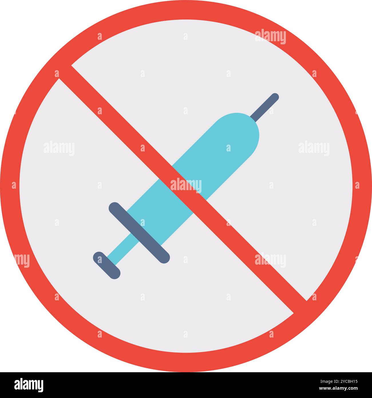 No Drugs icon vector image. Suitable for mobile application web ...