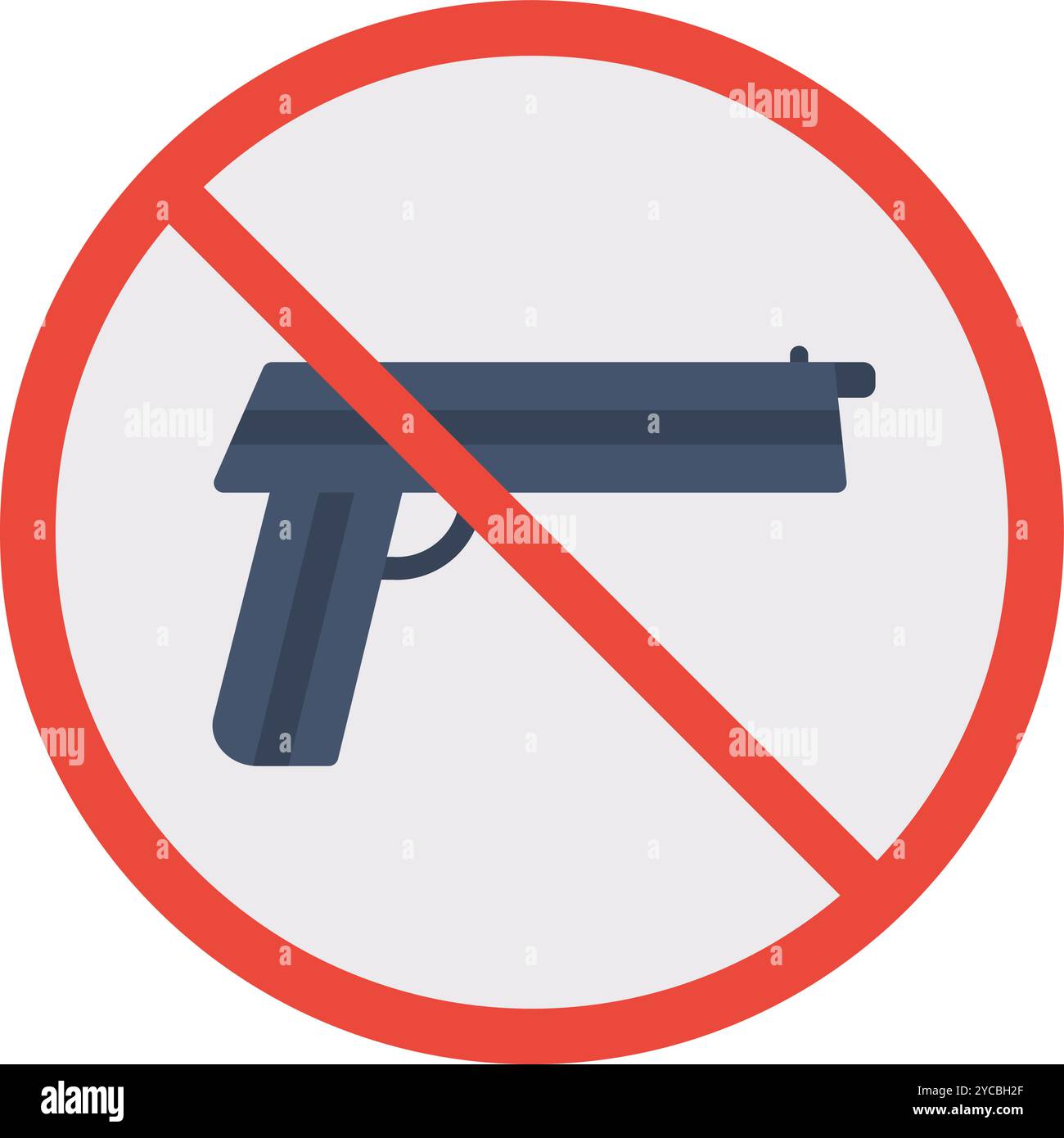 No Weapons icon vector image. Suitable for mobile application web ...
