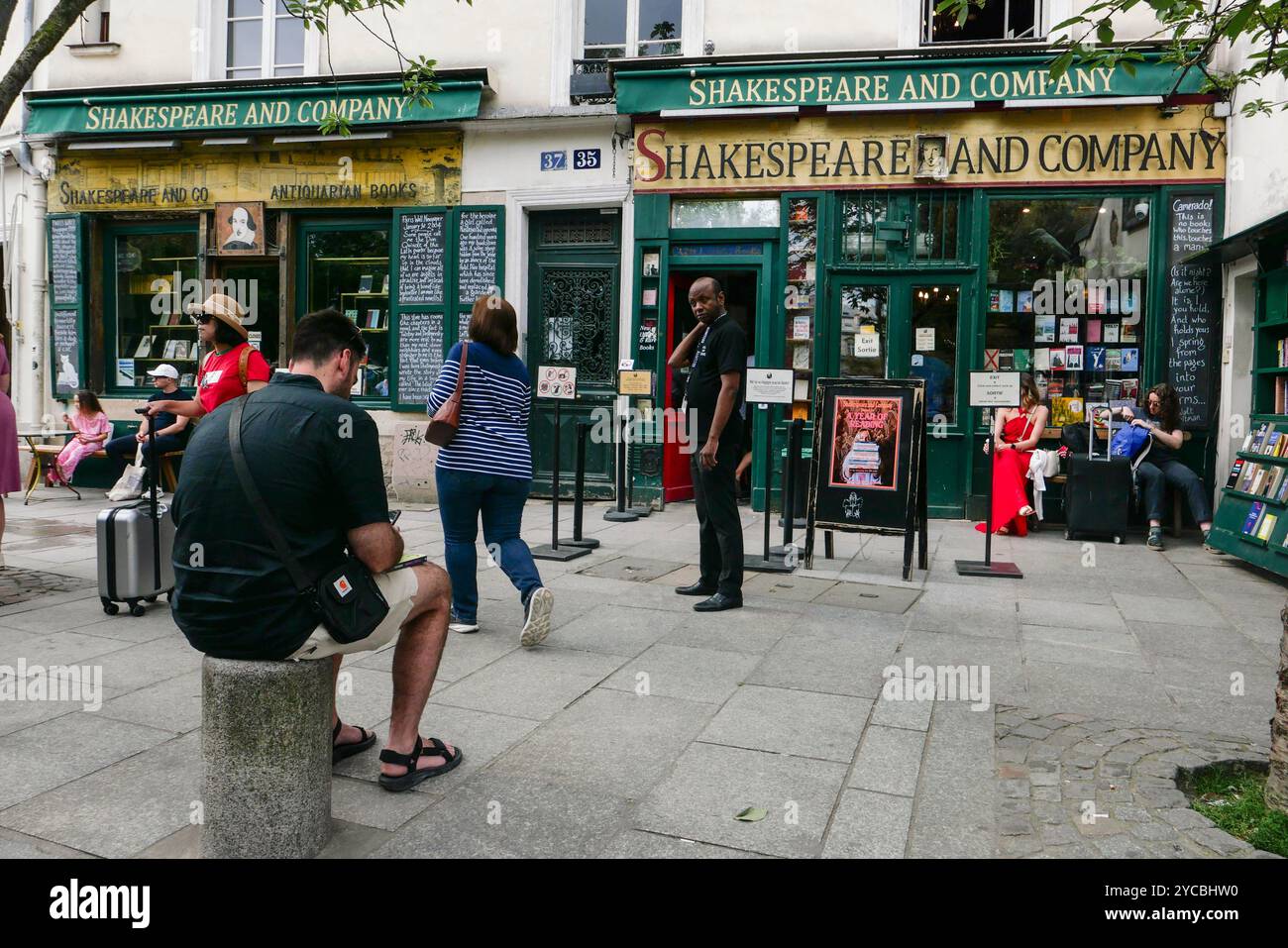 Shakespeare and Company in Paris, France. Shakespeare and Company is an ...