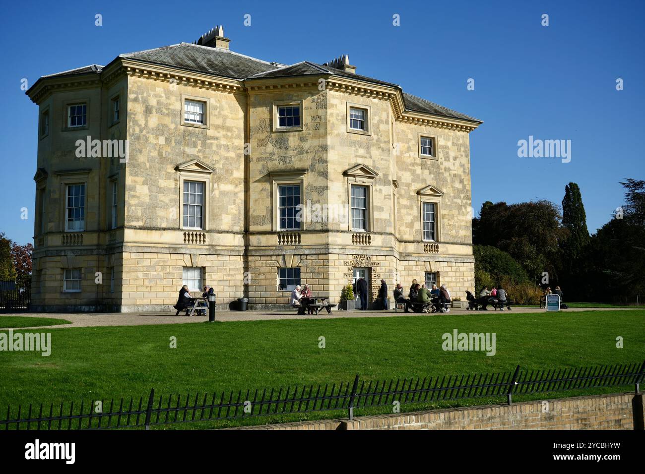 Danson House, a Palladian mansion at the centre of Danson Park, in ...