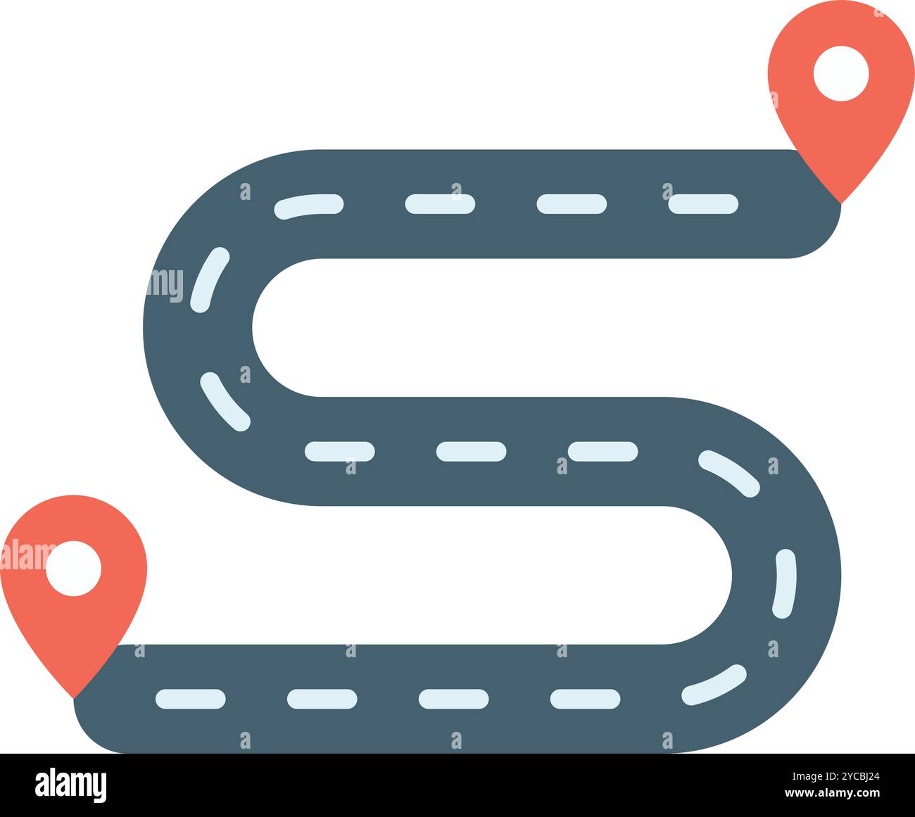 Pathway icon vector image. Suitable for mobile application web ...