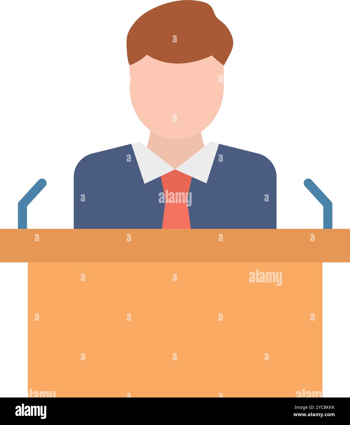 Politician icon vector image. Suitable for mobile application web ...