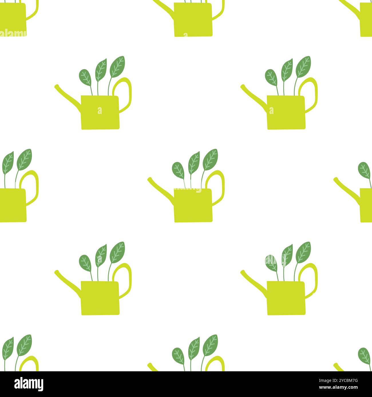 Watering cans vector vectors hi-res stock photography and images - Alamy