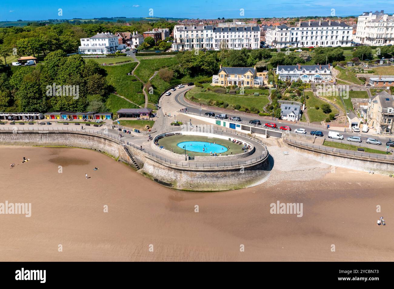 Aerial photo filey yorkshire hi-res stock photography and images - Alamy