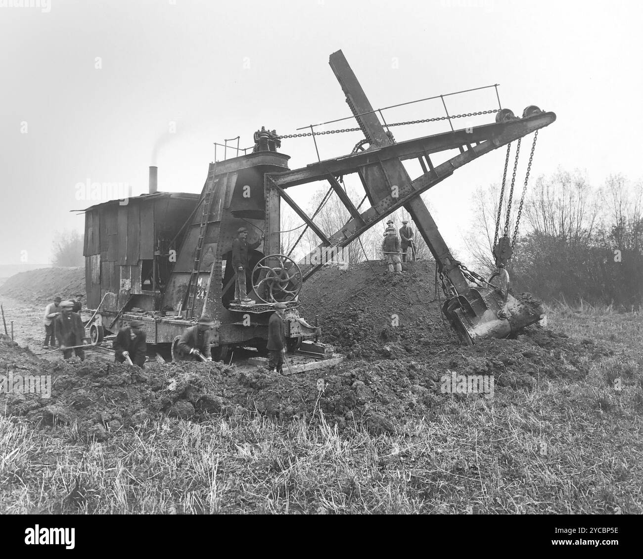 Coprolite Workings Near Trumpington Road, Circa 1916 Stock Photo - Alamy