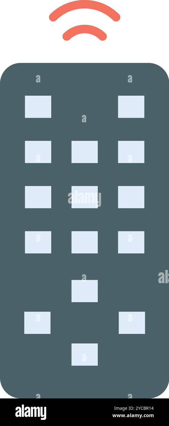Remote Control icon vector image. Suitable for mobile application web ...
