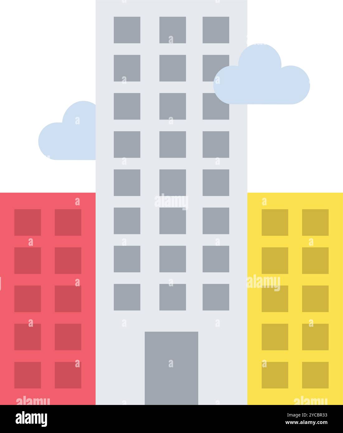 Skyscraper icon vector image. Suitable for mobile application web ...
