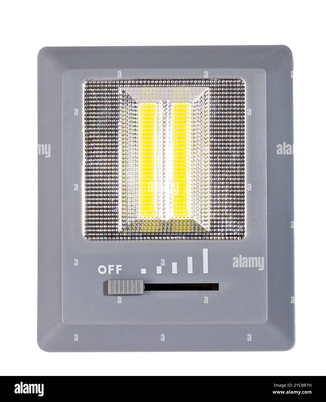 LED flood light isolated on white. Outdoor Waterproof LED Floodlight ...