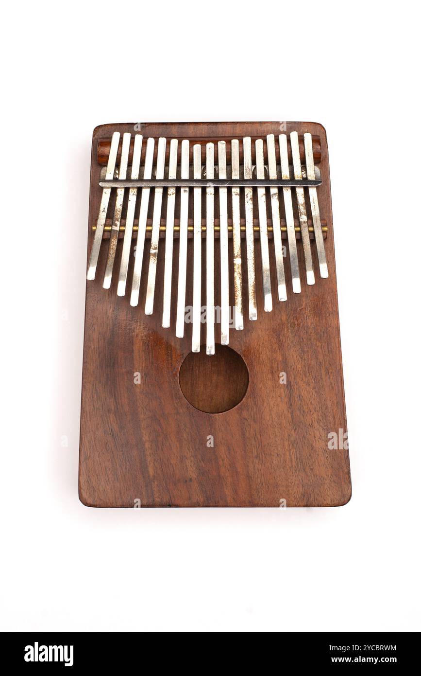 Kalimba or mbira is an African musical instrument. Kalimba made from ...