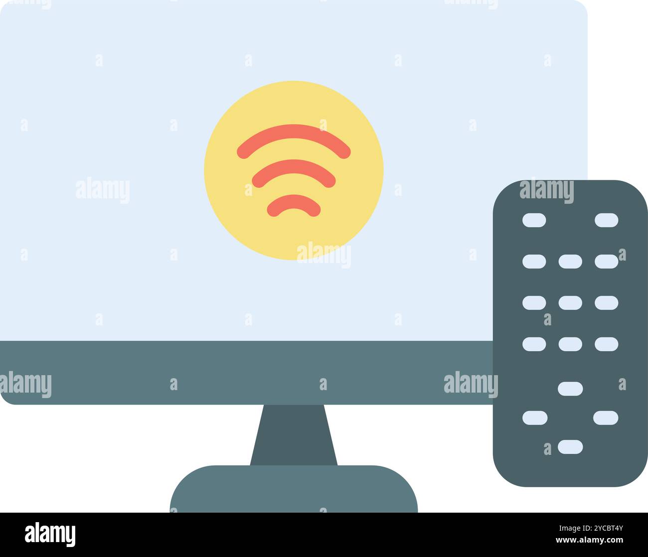 Smart TV icon vector image. Suitable for mobile application web application and print media ...