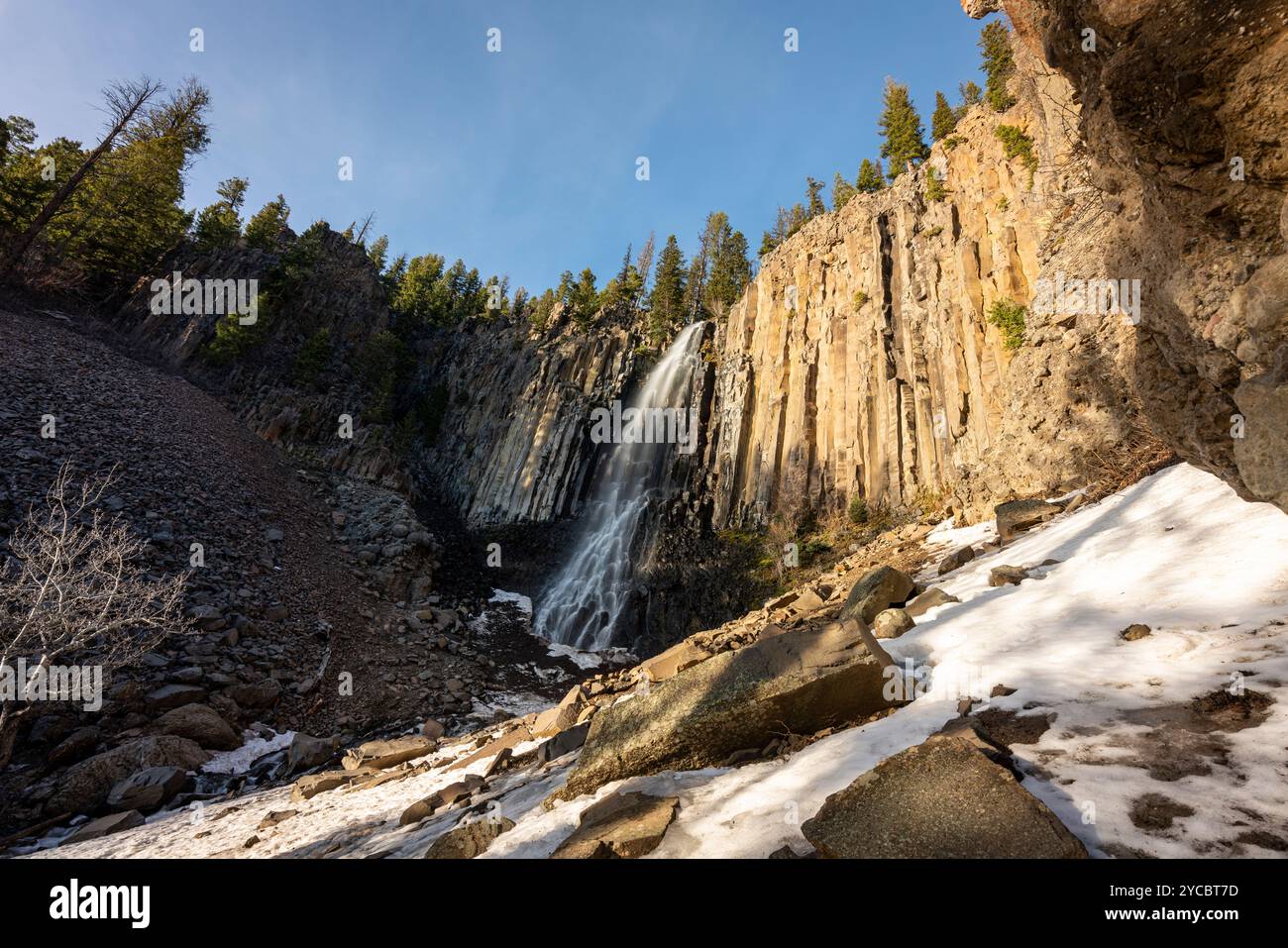 Palisade Falls in Montana Stock Photo - Alamy
