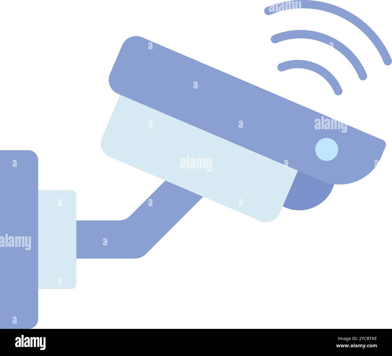 Smart CCTV icon vector image. Suitable for mobile application web ...