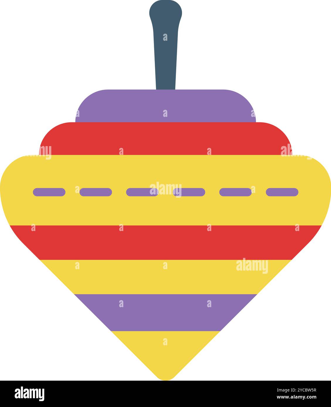 Spinning Top icon vector image. Suitable for mobile application web ...