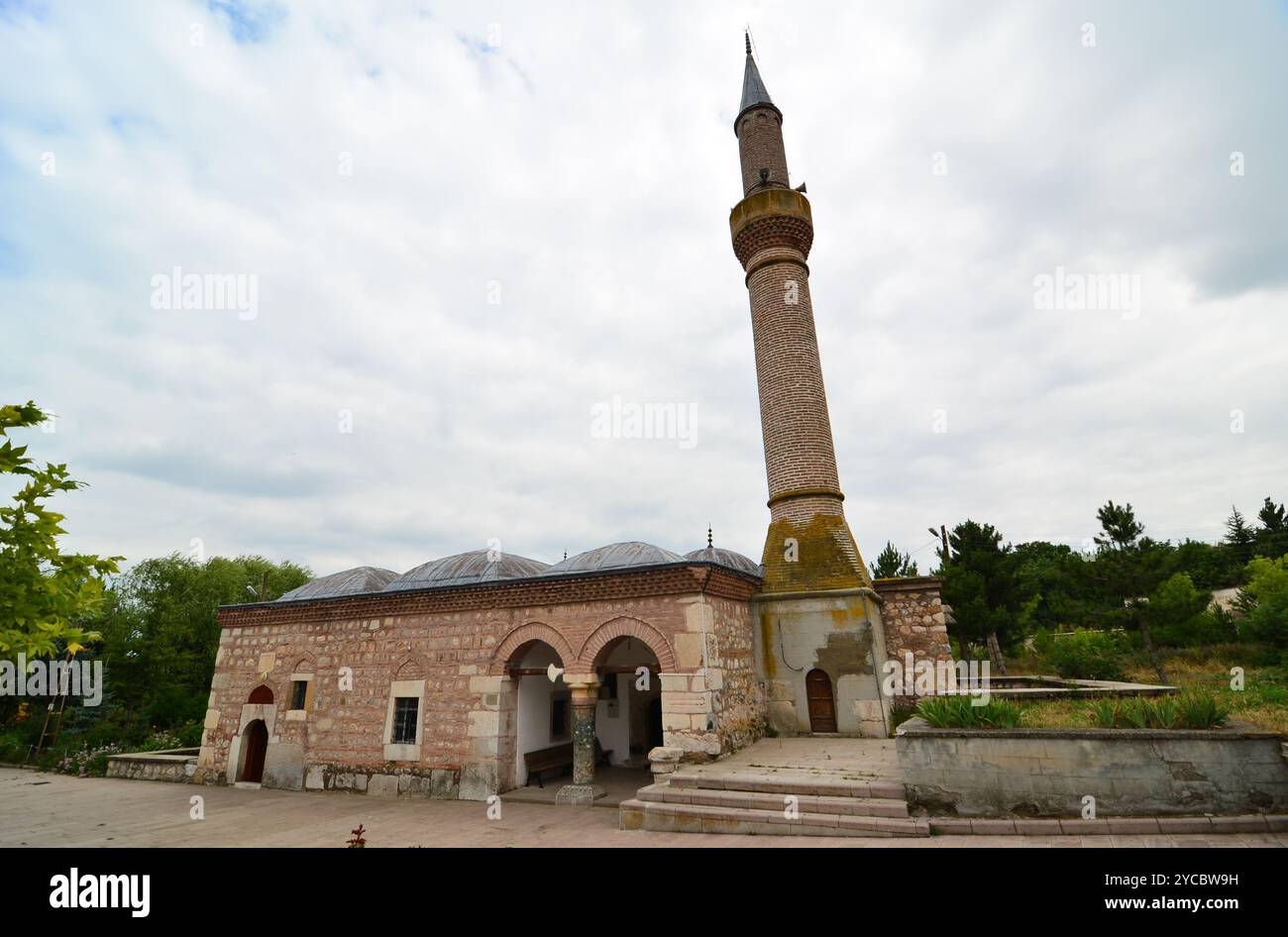 Located in Corum, Turkey, the Elvancelebi Mosque and Tomb was built in ...