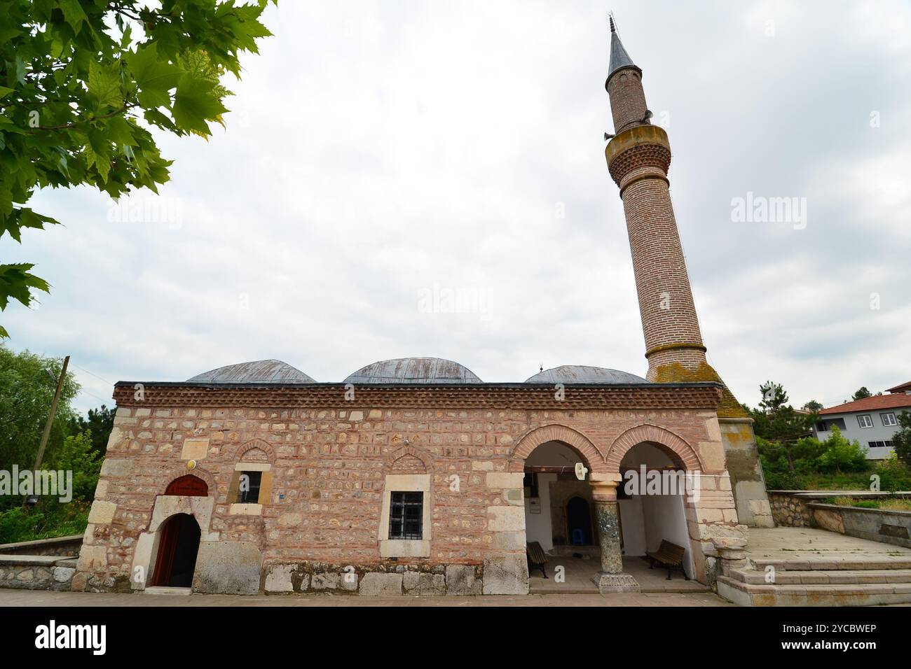 Located in Corum, Turkey, the Elvancelebi Mosque and Tomb was built in ...
