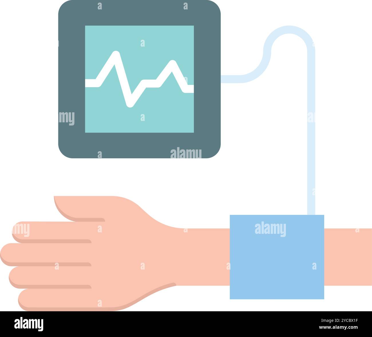 Tensiometer icon vector image. Suitable for mobile application web application and print media ...
