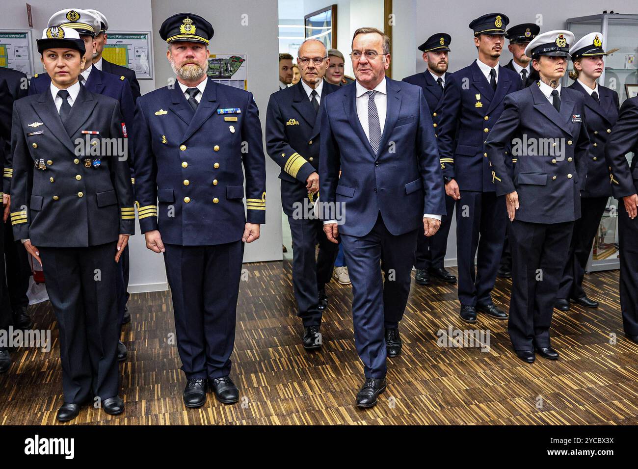 Einweihung des maritimen tacktischen Hauptquartiers für die NATO in ...