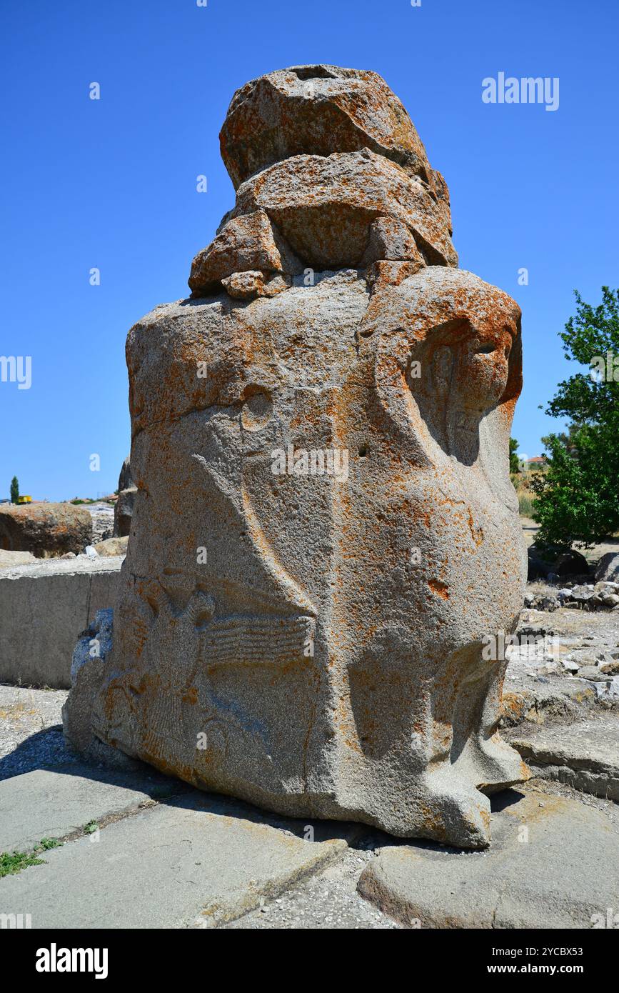 Alacahoyuk Ancient City - Corum - TURKEY Stock Photo - Alamy