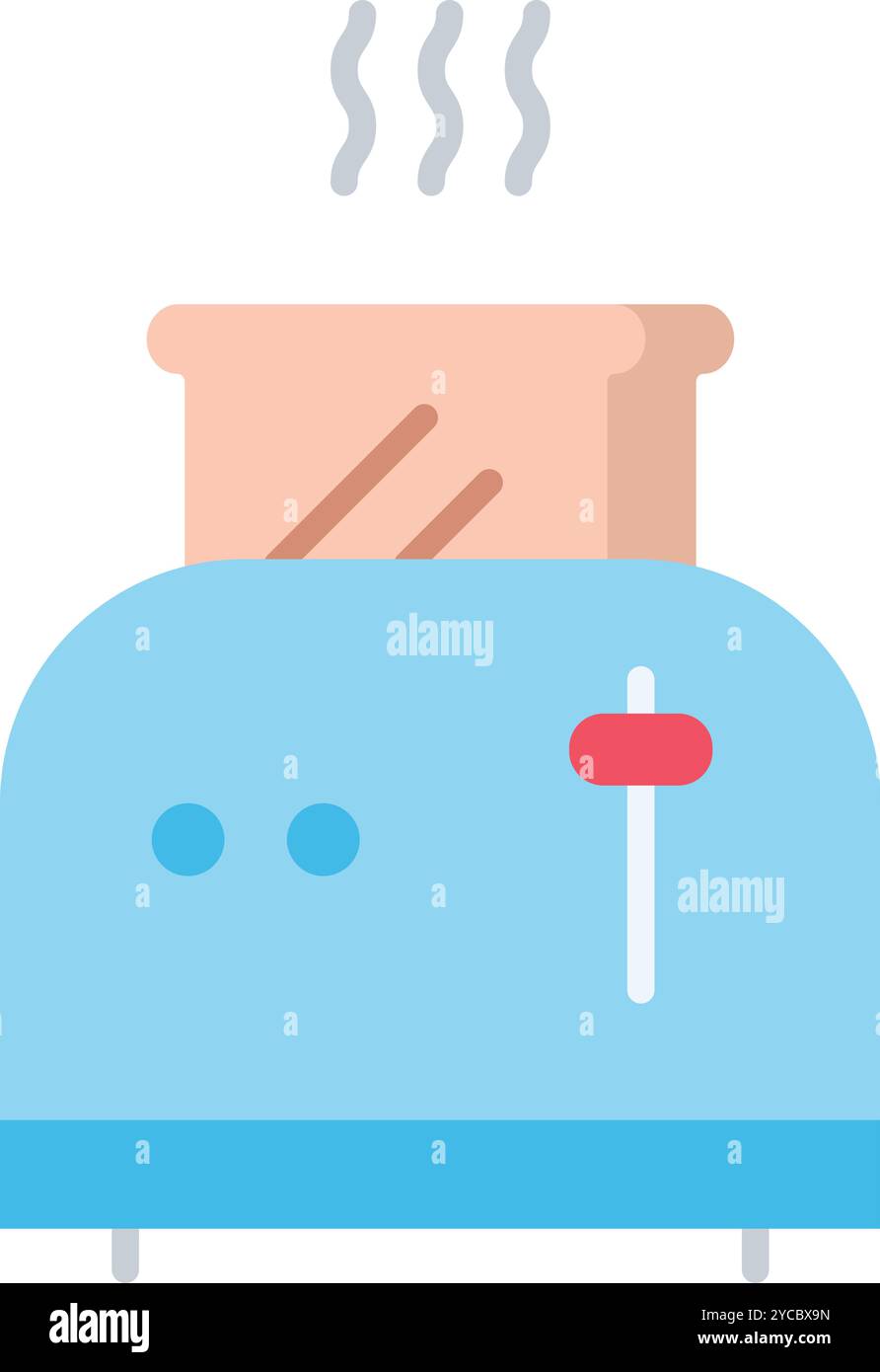 Toaster icon vector image. Suitable for mobile application web ...