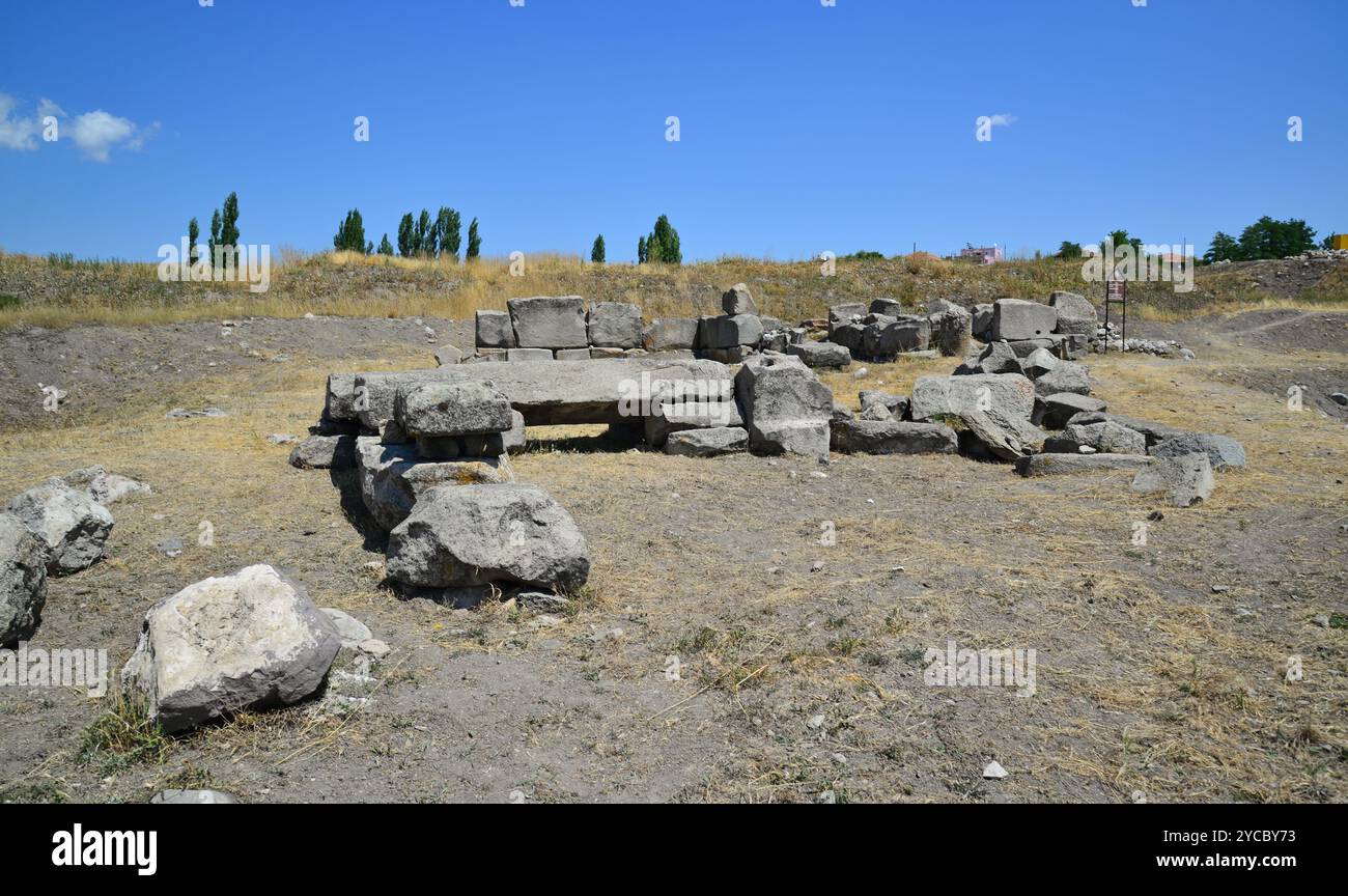 Alacahoyuk Ancient City - Corum - TURKEY Stock Photo - Alamy