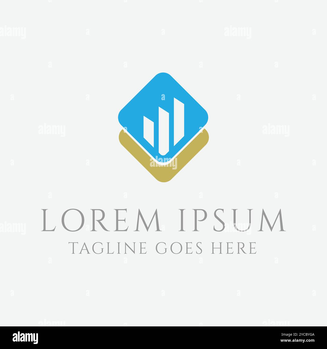 Simple Minimalist Modern Business Trade Chart Diagram Bar Logo Design ...