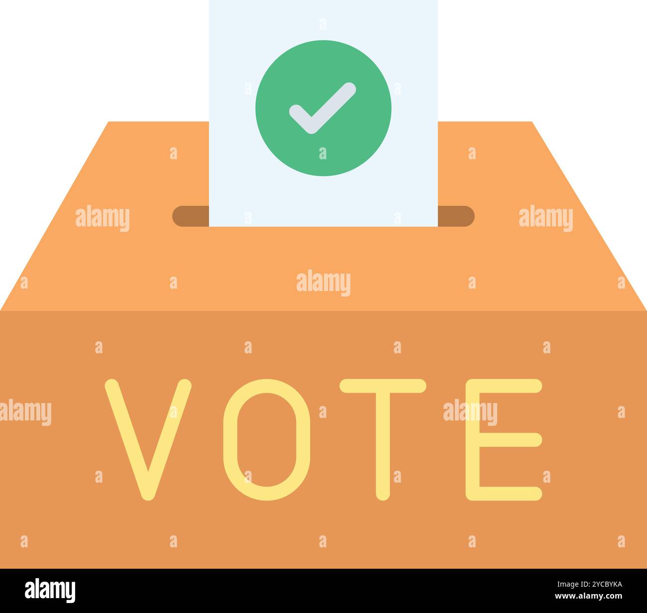 Vote Check icon vector image. Suitable for mobile application web ...