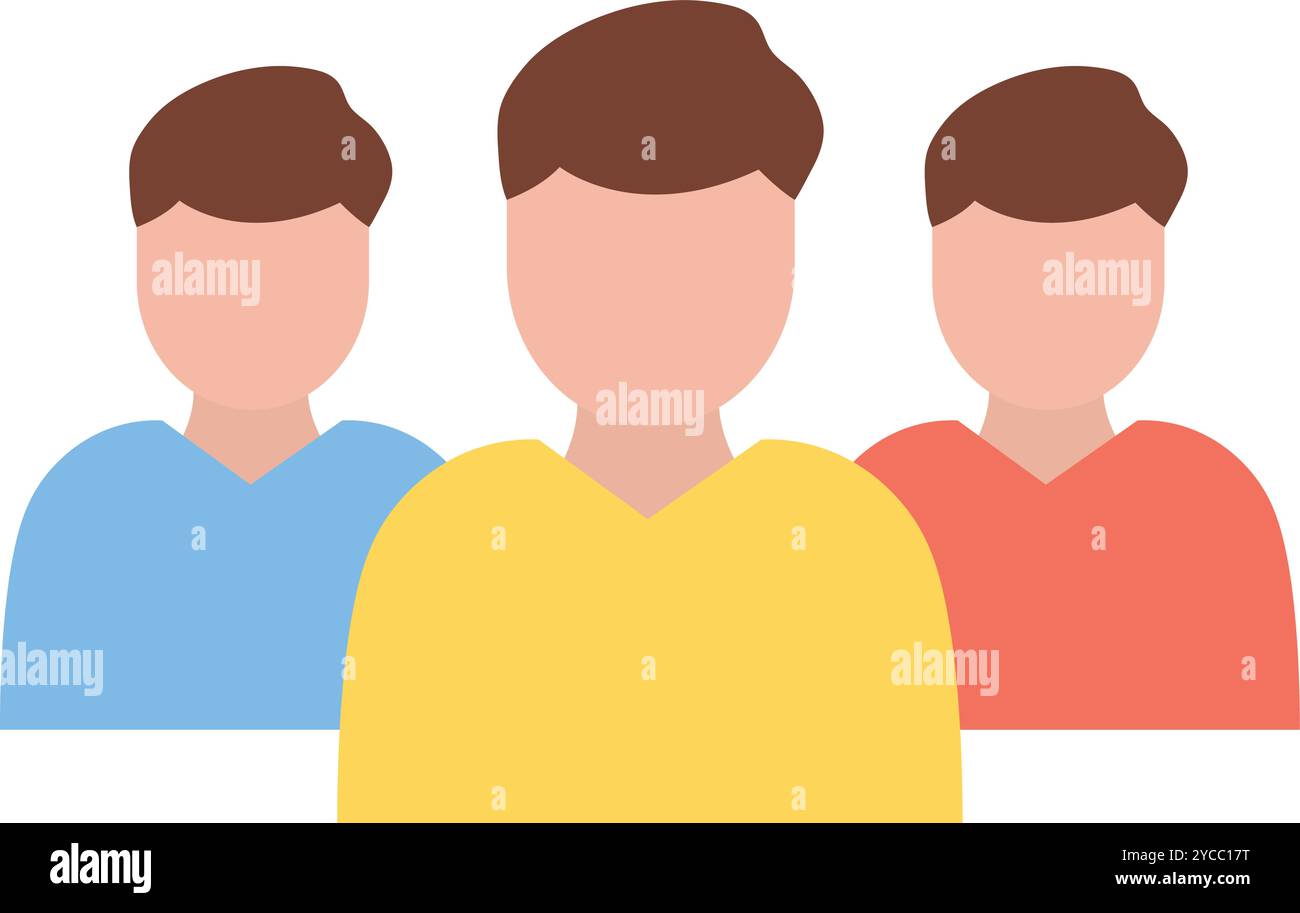 Workers icon vector image. Suitable for mobile application web application and print media Stock ...