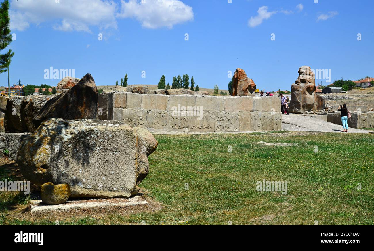 Alacahoyuk Ancient City - Corum - TURKEY Stock Photo - Alamy