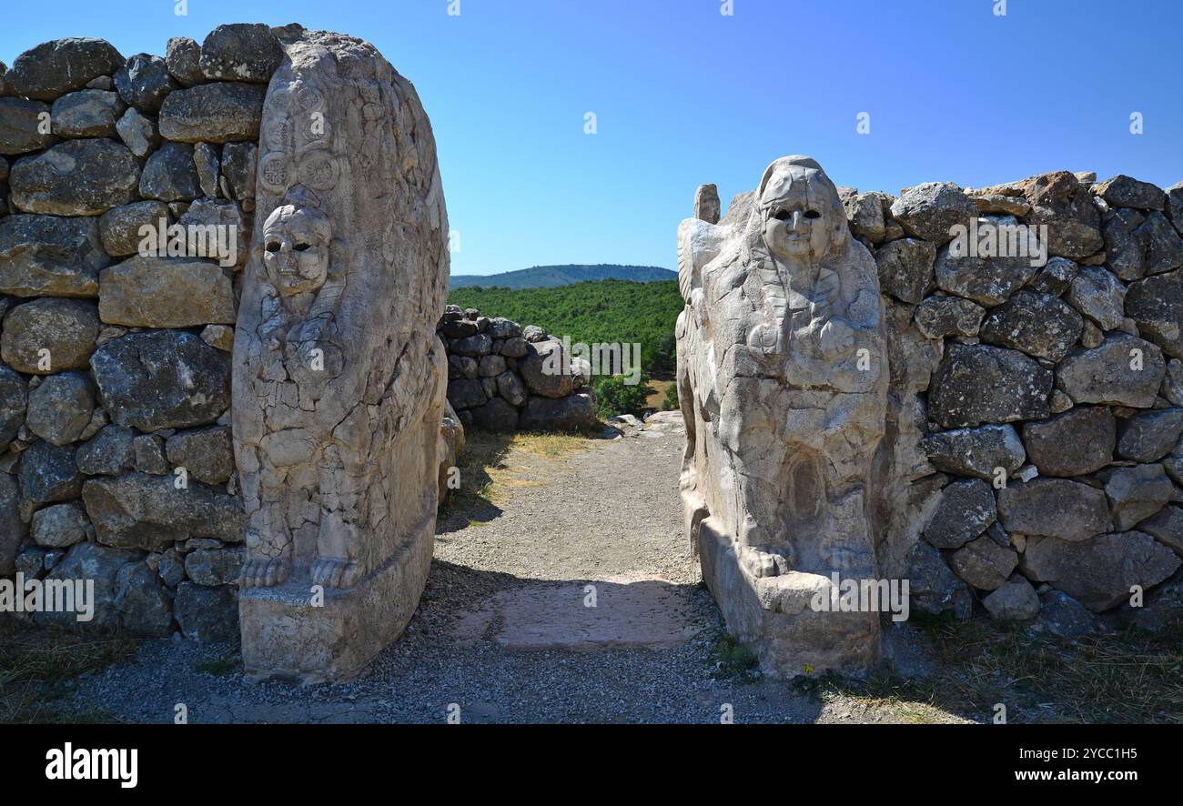 Located in Corum, Turkey, the Ancient City of Hattusas is one of the ...