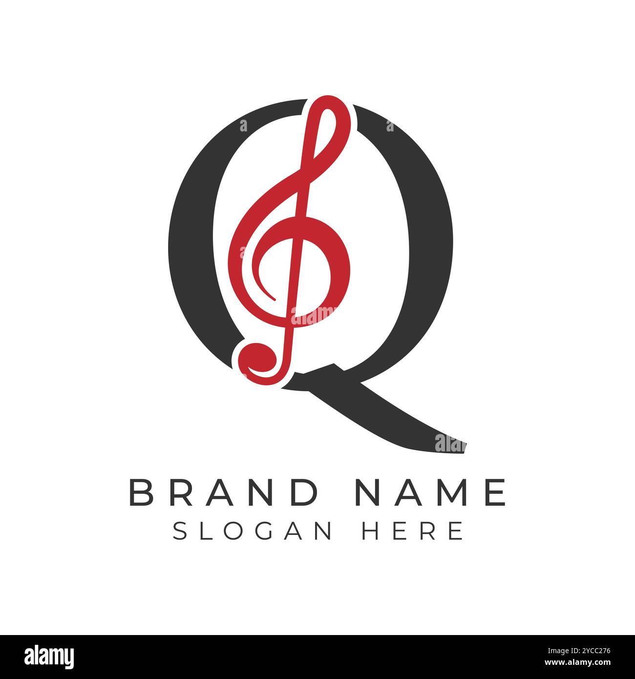 Q musical logo Cut Out Stock Images & Pictures - Alamy