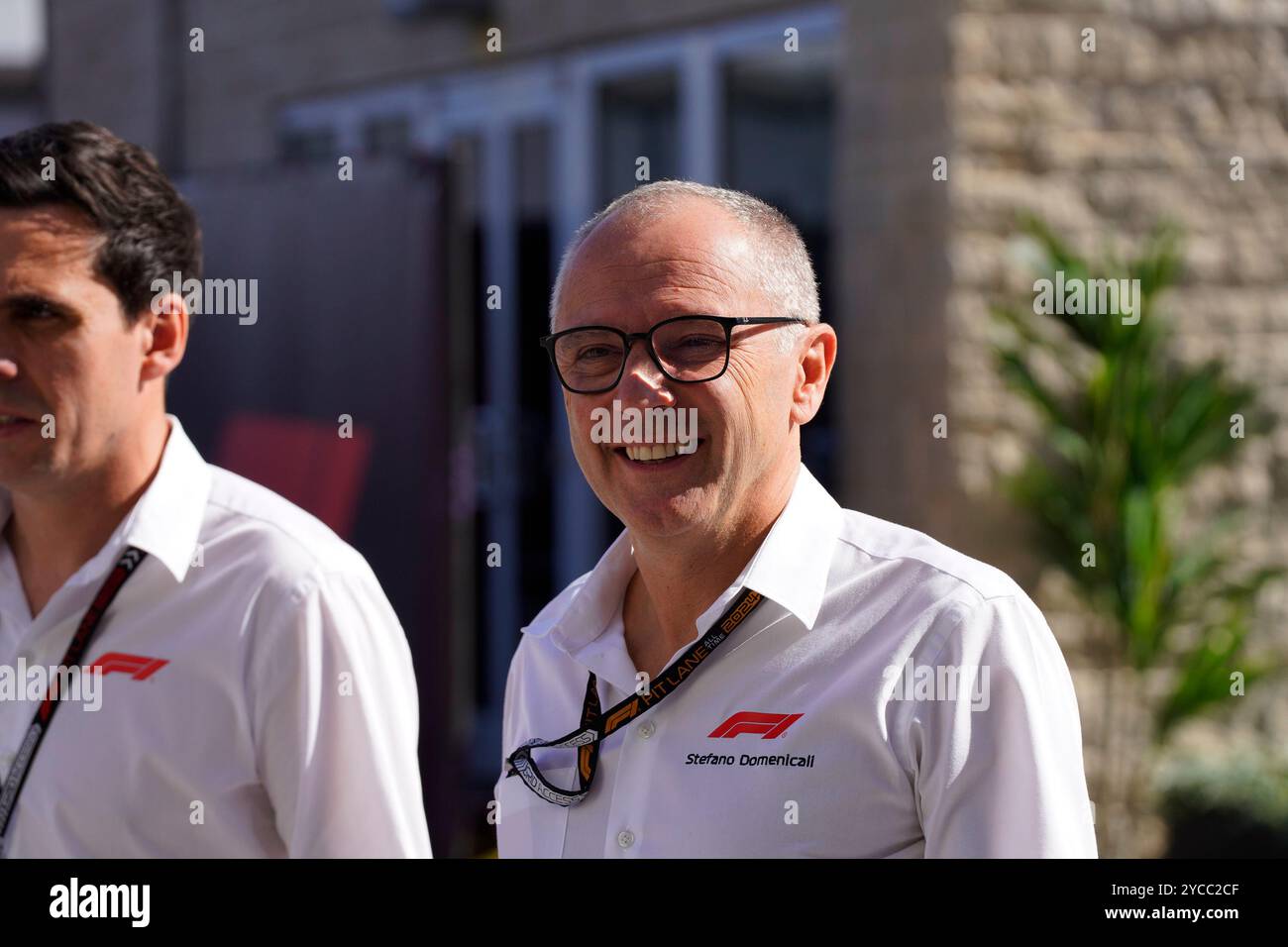Formula 1 CEO Stefano Domenicalli during the 2024 United States Grand ...
