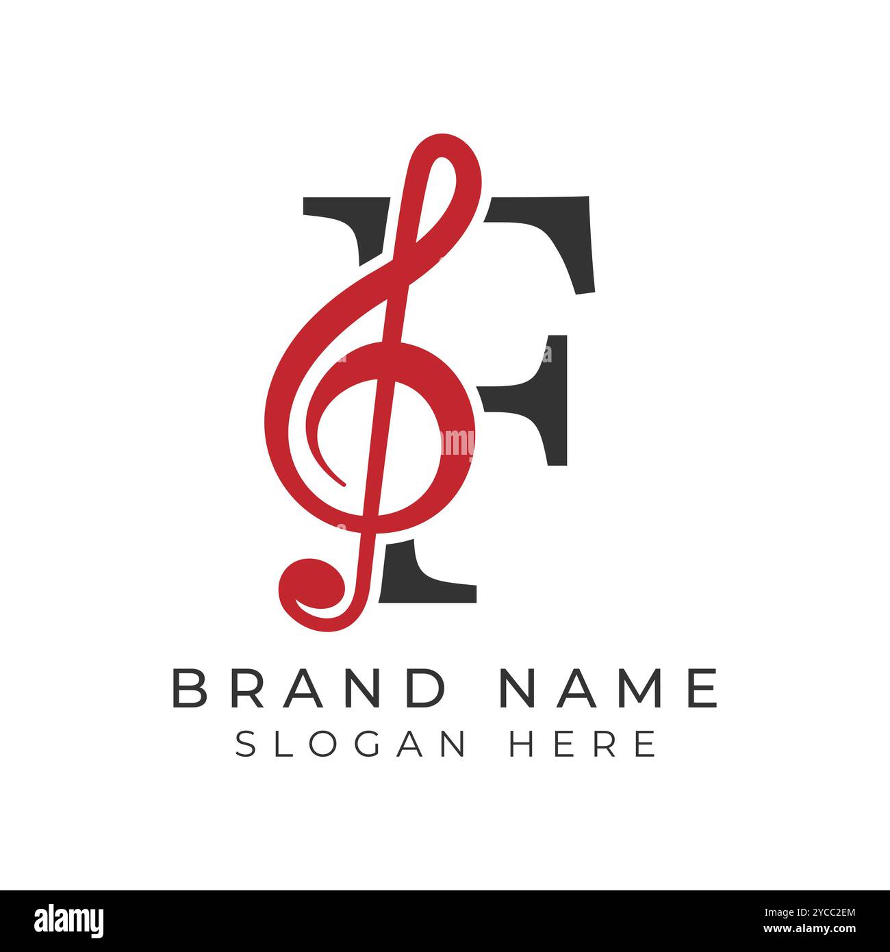 Letter f with key logo vector hi-res stock photography and images - Alamy