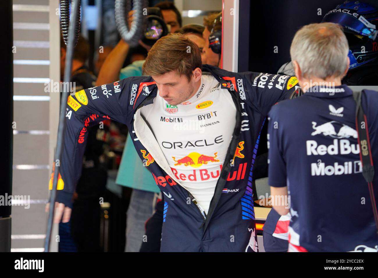Red Bull driver Max Verstappen during the 2024 United States Grand Prix ...