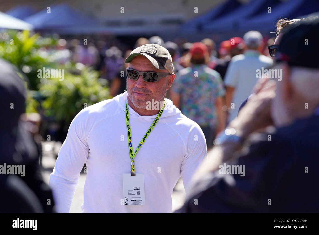 during Sunday's Formula 1 United States Grand Prix at the Circuit of ...