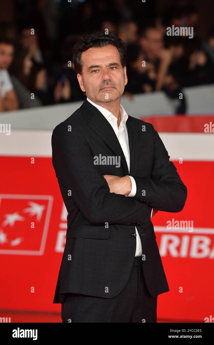 Roma Cinema Fest 2024 . Rome Film Fest. Red carpet film Sharp Corner ...