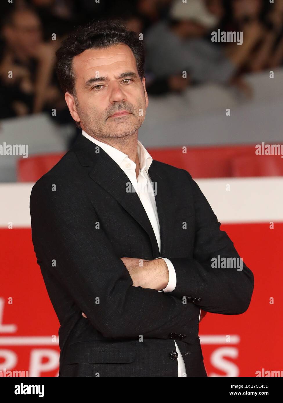 Roma Cinema Fest 2024. Rome Film Fest. Red carpet film "Sharp corner ...