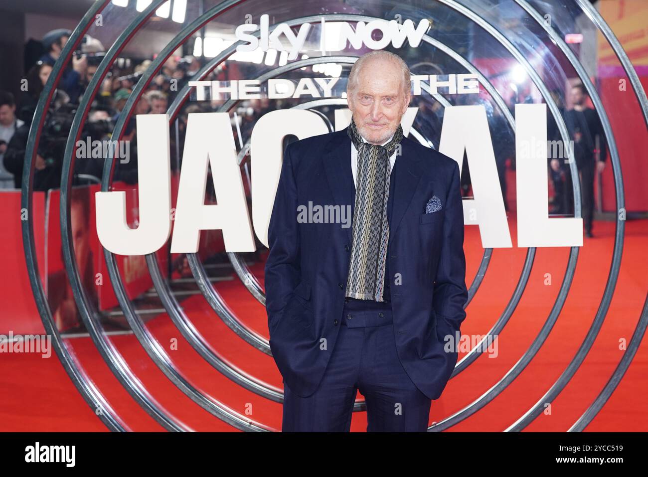 Charles Dance attending the Day of the Jackal UK premiere at Queen ...