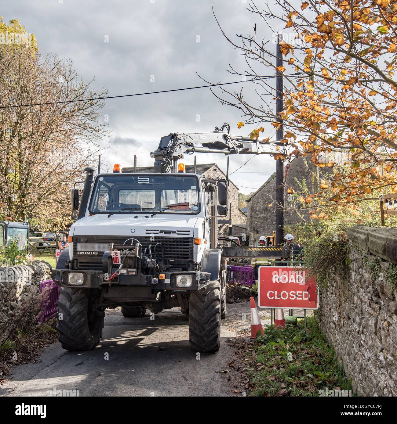 All-terrain Unimog, a robust commercial vehicle with modern technology ...