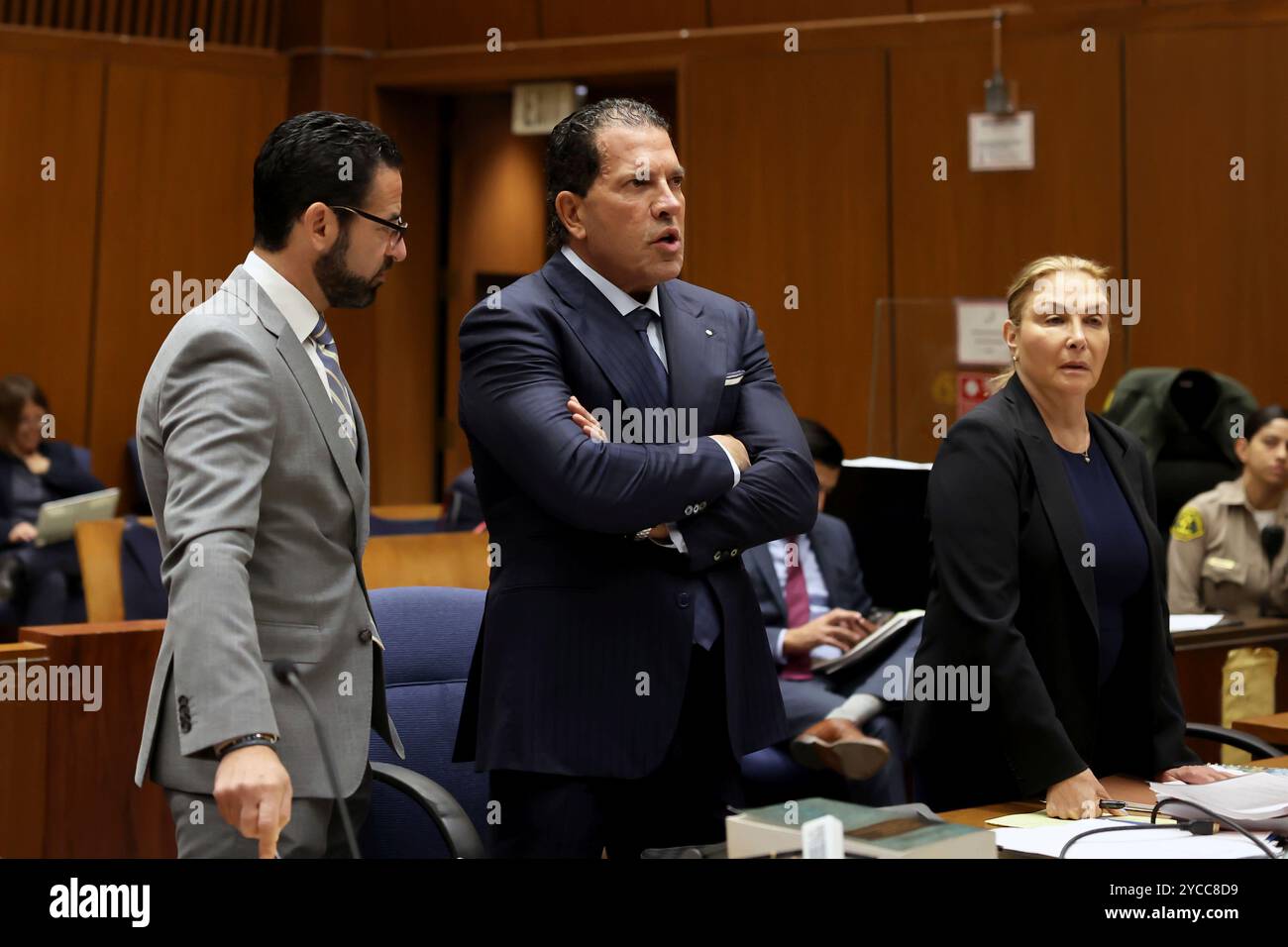 Left to right, Defense attorneys for A$AP Rocky, Chad Seigel, Joe ...