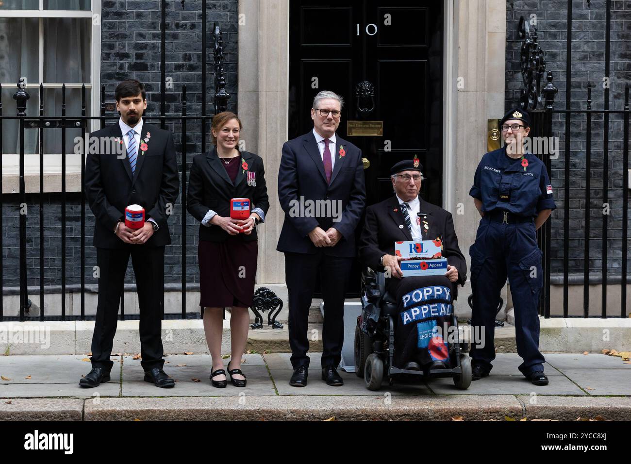 London, UK. 22nd Oct, 2024. British Prime Minister Keir Starmer poses ...