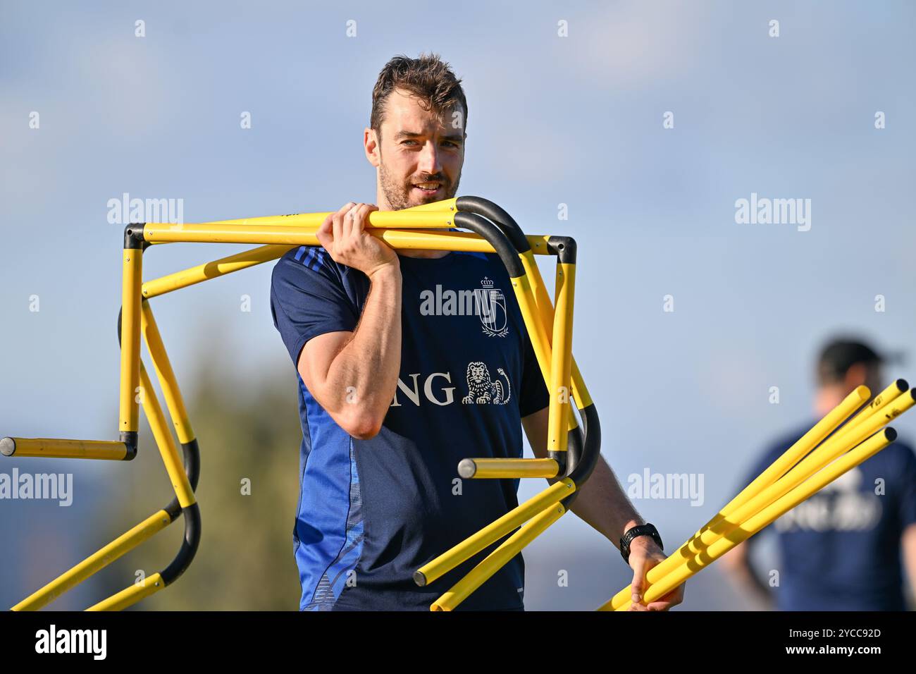 Heraklion, Greece. 22nd Oct, 2024. Bram Gielen pictured during the ...