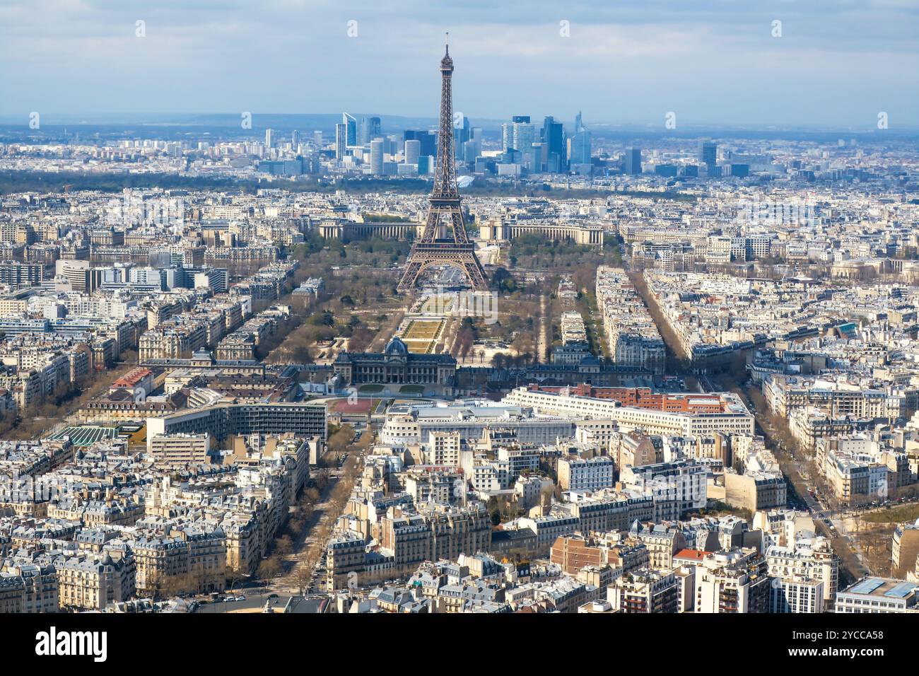 Breathtaking views from Paris Montparnasse Observatory at the top floor ...