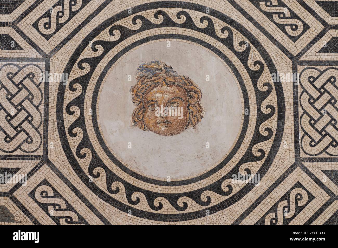 Hall of mosaics, Alcazar de los Reyes Cristianos, Cordoba, Andalusia, Spain Stock Photo - Alamy