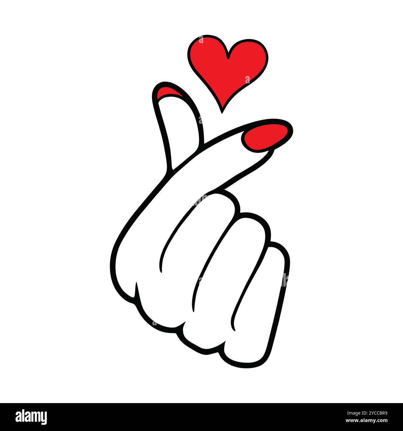 Pinky vector vectors Stock Vector Images - Alamy