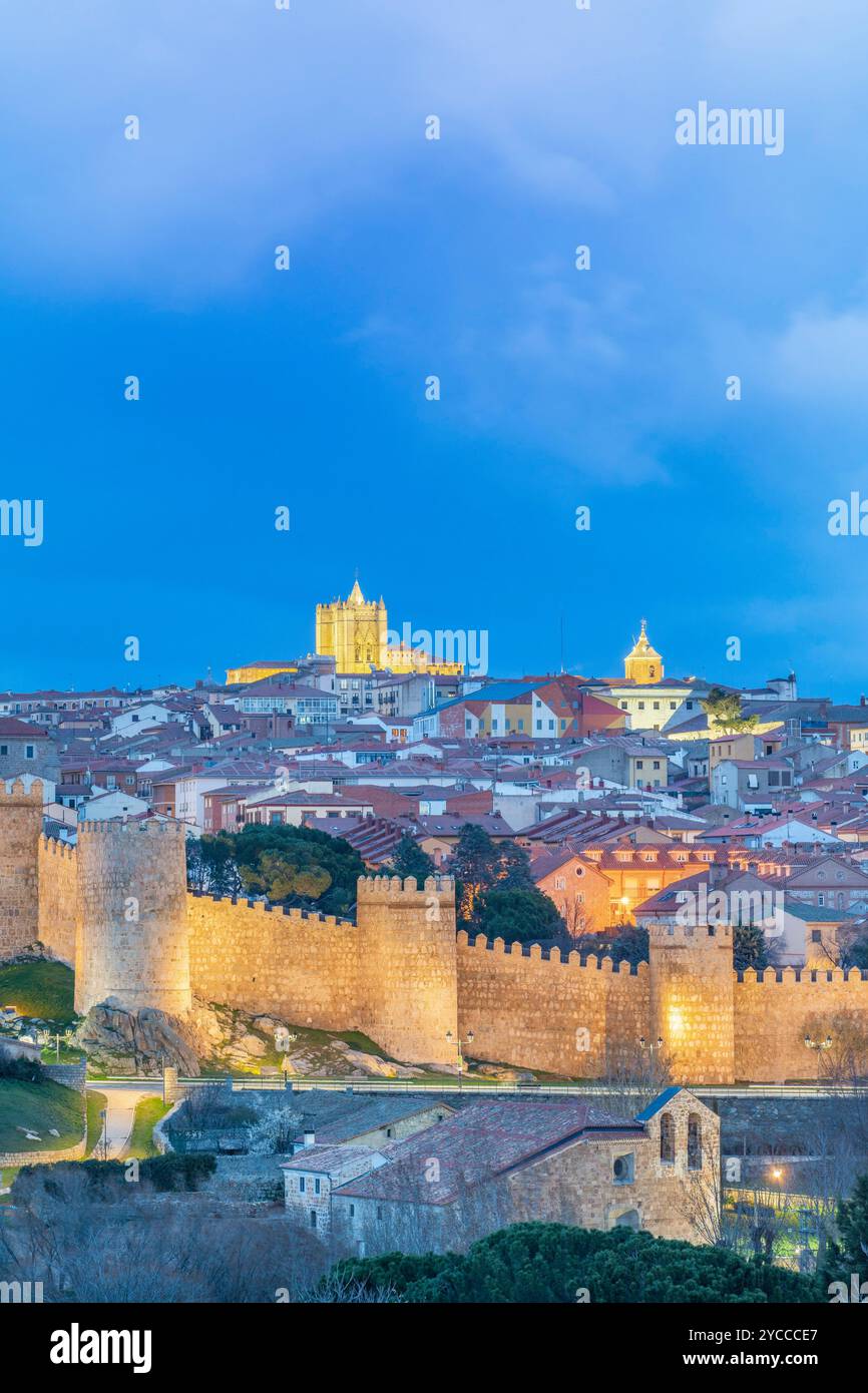 Ávila, Castiglia e León, Spain Stock Photo - Alamy